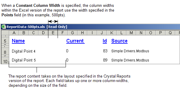 Crystal Reports Driver Guide - Export the Report in Microsoft Excel Format (Creating a Report ...